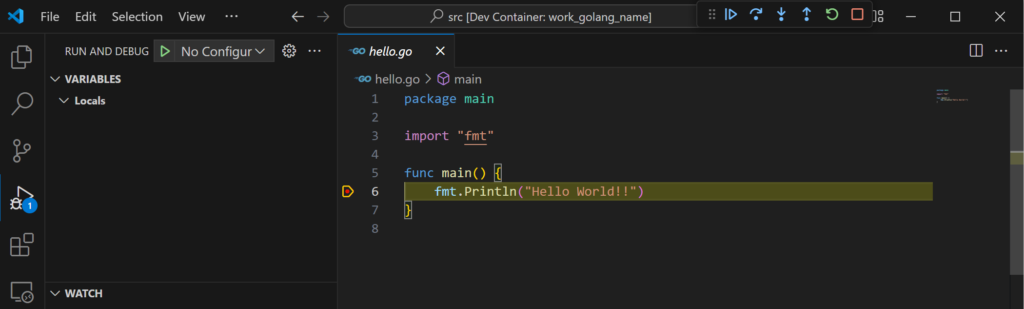 GoのDocker環境をVS CodeのDevContainerに接続してデバッグする（Windows編） | 大阪でホームページ制作ならプロットハブ
