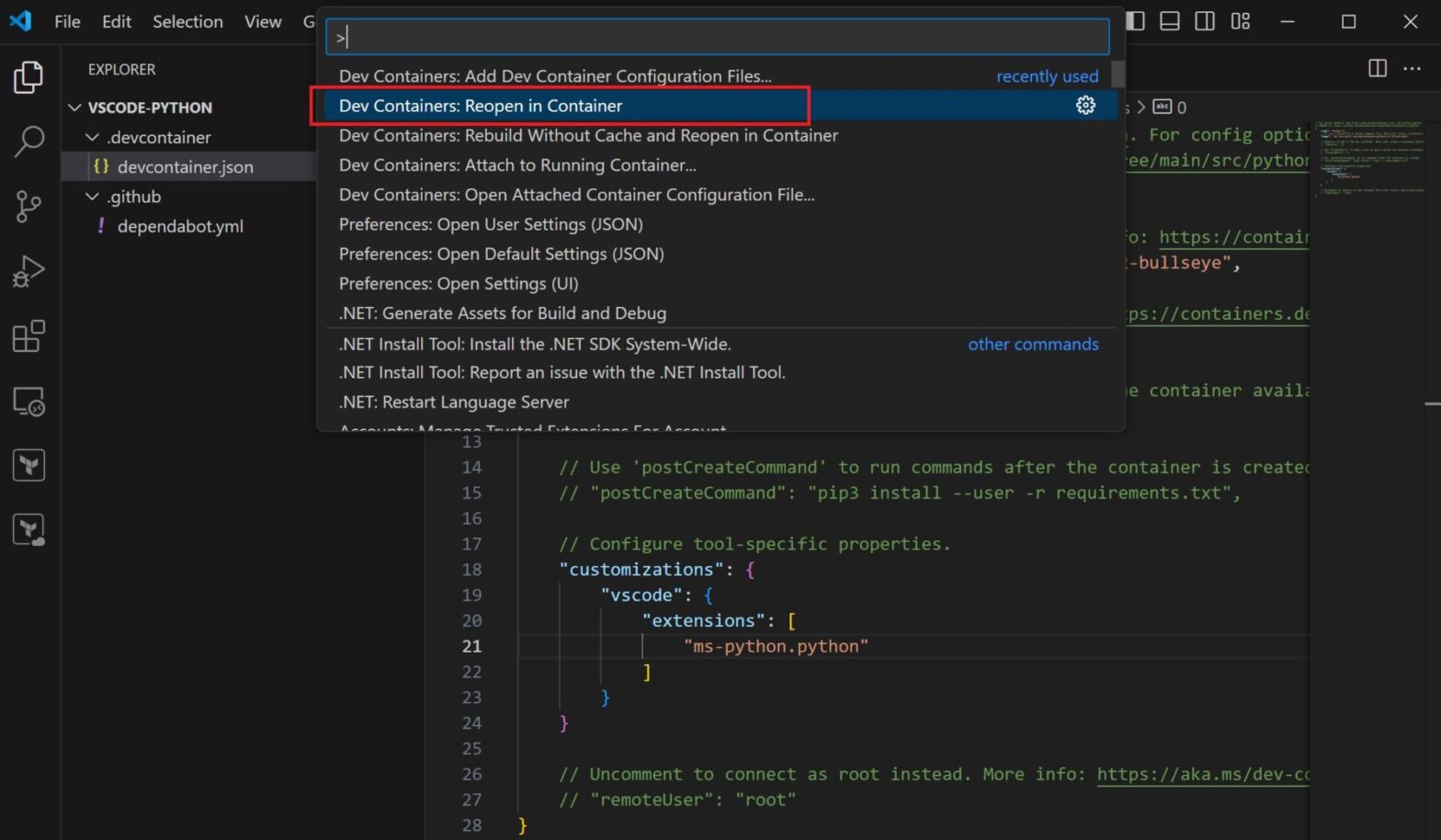 VS CodeのDevContainerでDockerfileを使わずにPythonの開発環境を簡単に構築する | 大阪でホームページ制作ならプロットハブ