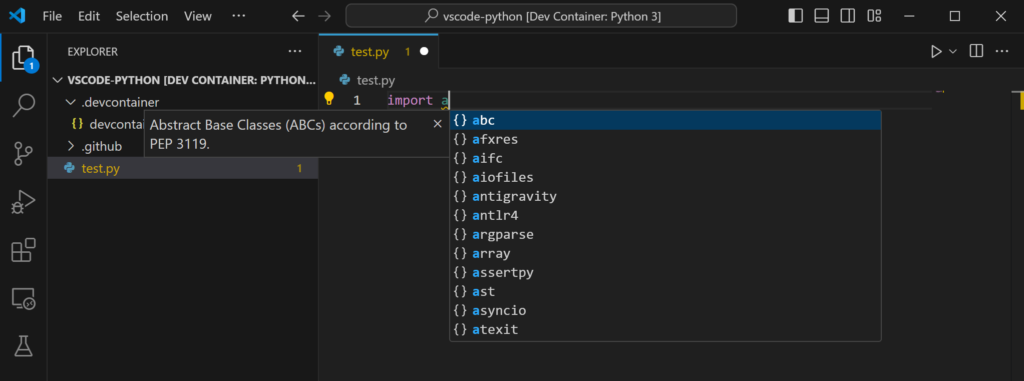 VS CodeのDevContainerでDockerfileを使わずにPythonの開発環境を簡単に構築する | 大阪でホームページ制作ならプロットハブ