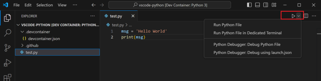 VS CodeのDevContainerでDockerfileを使わずにPythonの開発環境を簡単に構築する | 大阪でホームページ制作ならプロットハブ