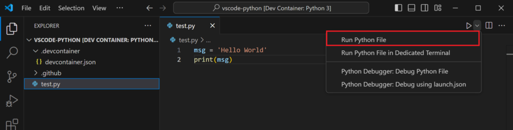 VS CodeのDevContainerでDockerfileを使わずにPythonの開発環境を簡単に構築する | 大阪でホームページ制作なら ...